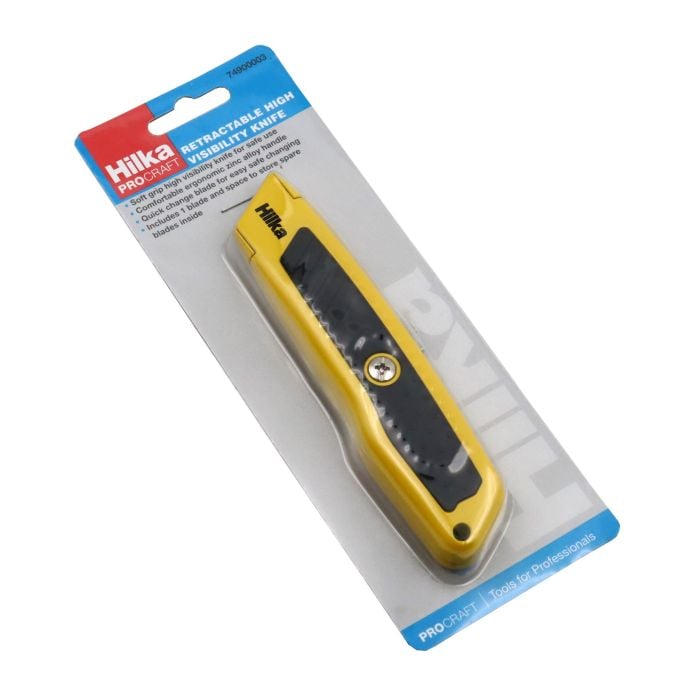 Retractable High Visibility Knife – Hilka Tools